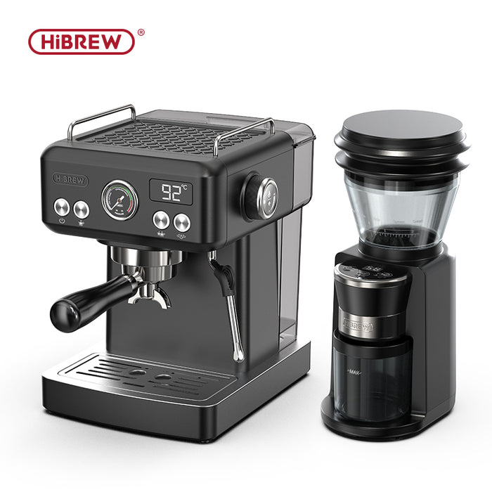 HiBREW Semi Automatic Espresso Coffee Machine Temperature Adjustable H